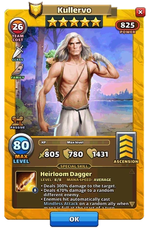 Kullervo | Empires and Puzzles Wiki | Fandom