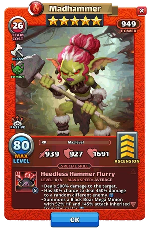 Madhammer | Empires and Puzzles Wiki | Fandom