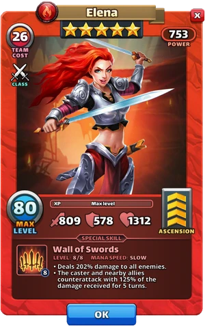 Elena | Empires and Puzzles Wiki | Fandom