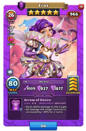 Eros | Empires and Puzzles Wiki | Fandom