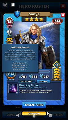 Costumes | Empires and Puzzles Wiki | Fandom