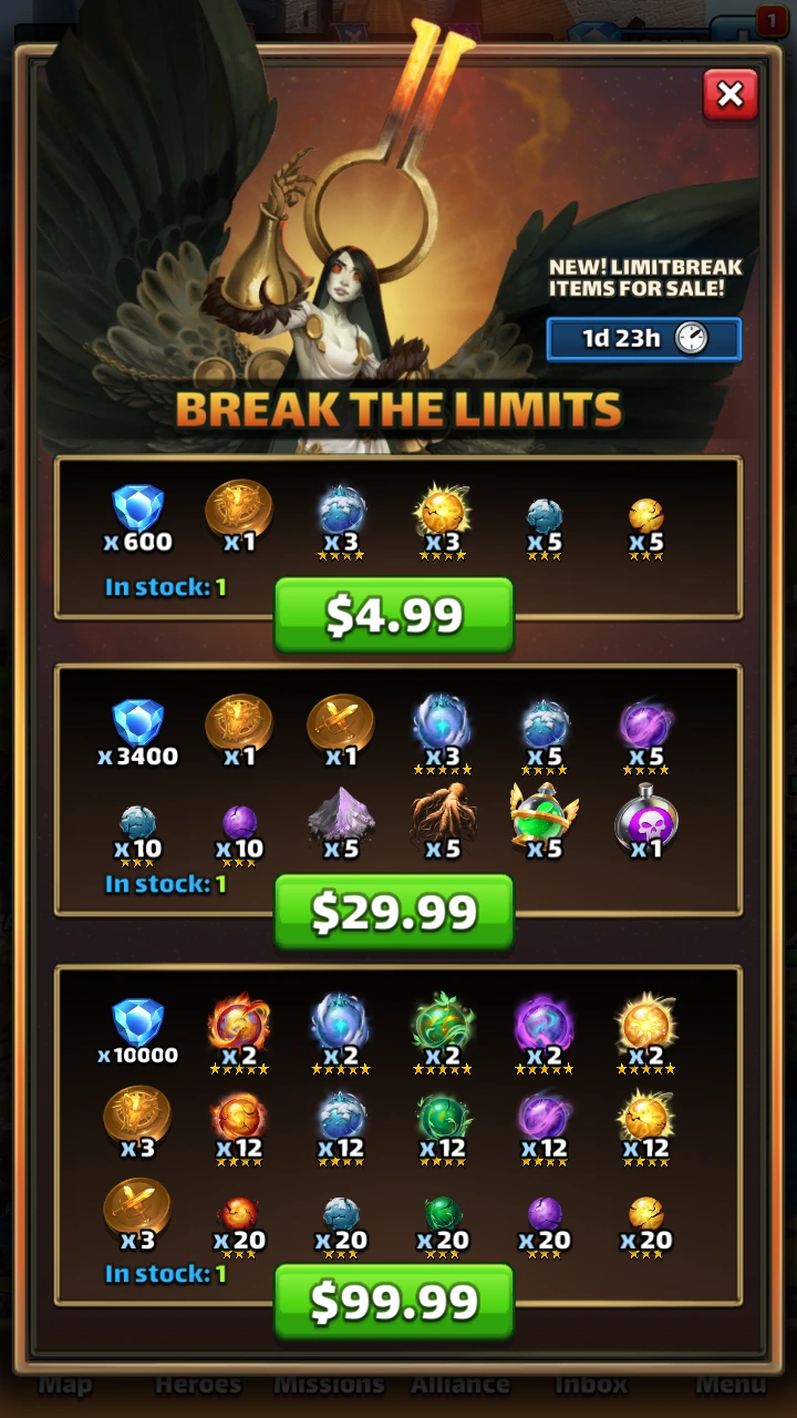 Offers | Empires and Puzzles Wiki | Fandom