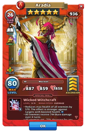 Aradia | Empires and Puzzles Wiki | Fandom