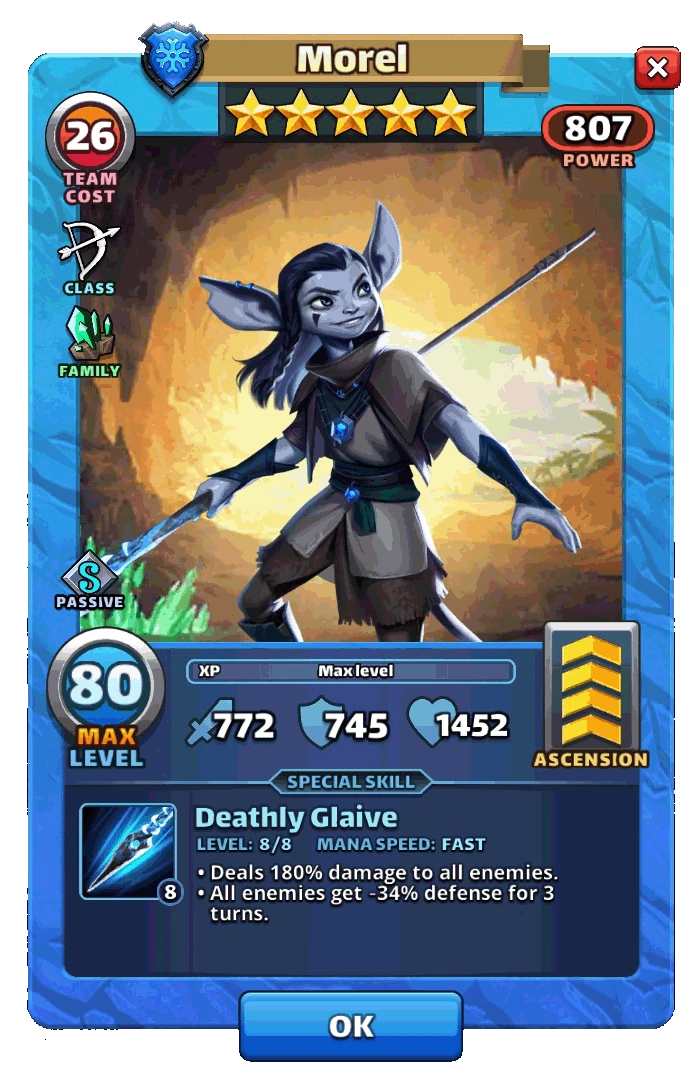 Morel | Empires and Puzzles Wiki | Fandom