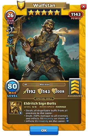 Wulfstan | Empires and Puzzles Wiki | Fandom