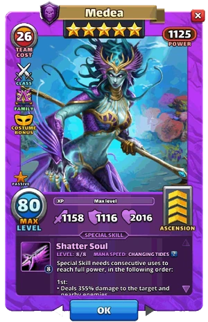 Medea | Empires and Puzzles Wiki | Fandom