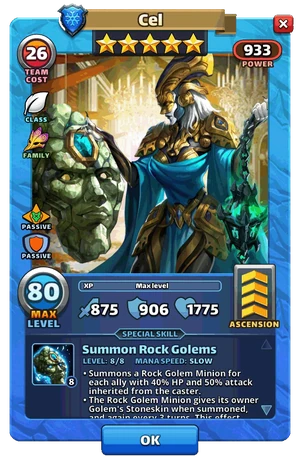 Cel | Empires and Puzzles Wiki | Fandom