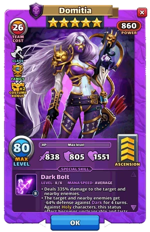 Domitia | Empires and Puzzles Wiki | Fandom