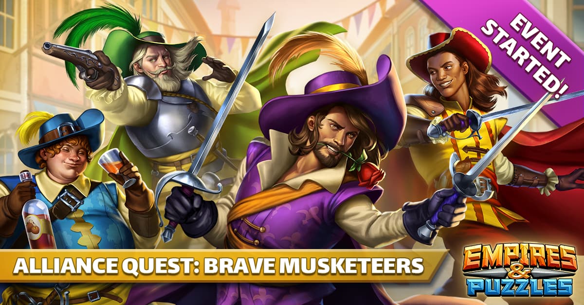 Brave Musketeers | Empires and Puzzles Wiki | Fandom