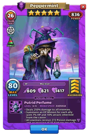 Peppermint | Empires and Puzzles Wiki | Fandom