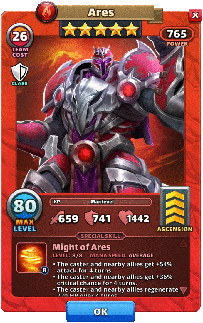 Ares | Empires and Puzzles Wiki | Fandom