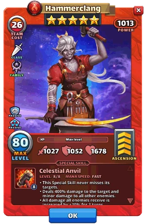 Hammerclang | Empires and Puzzles Wiki | Fandom