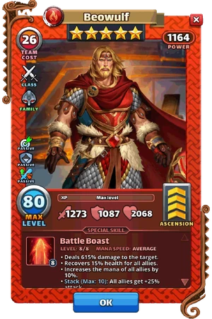 Beowulf | Empires and Puzzles Wiki | Fandom