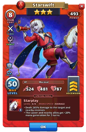 Starswift | Empires and Puzzles Wiki | Fandom