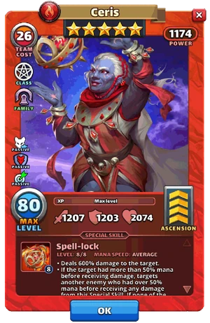 Ceris | Empires and Puzzles Wiki | Fandom
