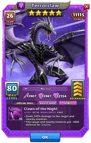 Terrorclaw | Empires and Puzzles Wiki | Fandom