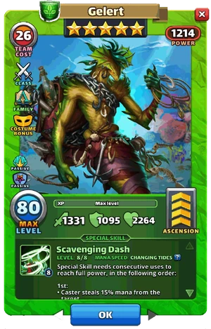 Gelert | Empires and Puzzles Wiki | Fandom