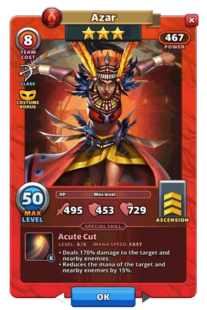 Azar | Empires and Puzzles Wiki | Fandom