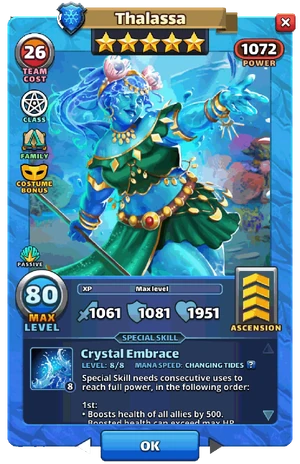 Thalassa | Empires and Puzzles Wiki | Fandom