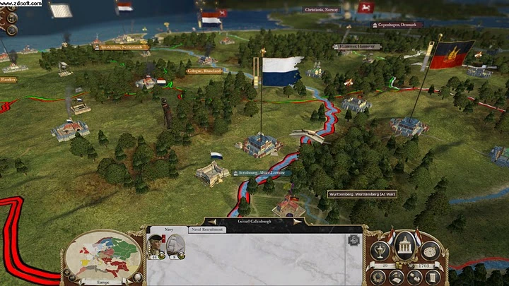 Empire Total War Map