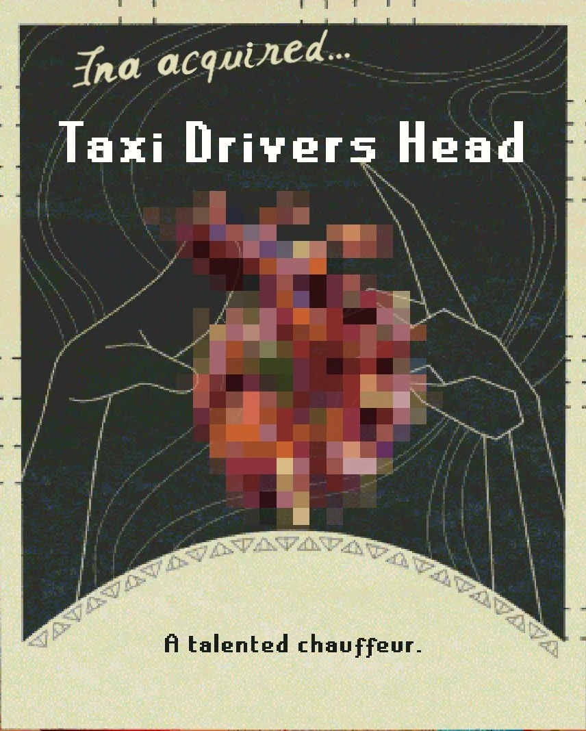 Taxi Driver's Head | ENA Wiki | Fandom