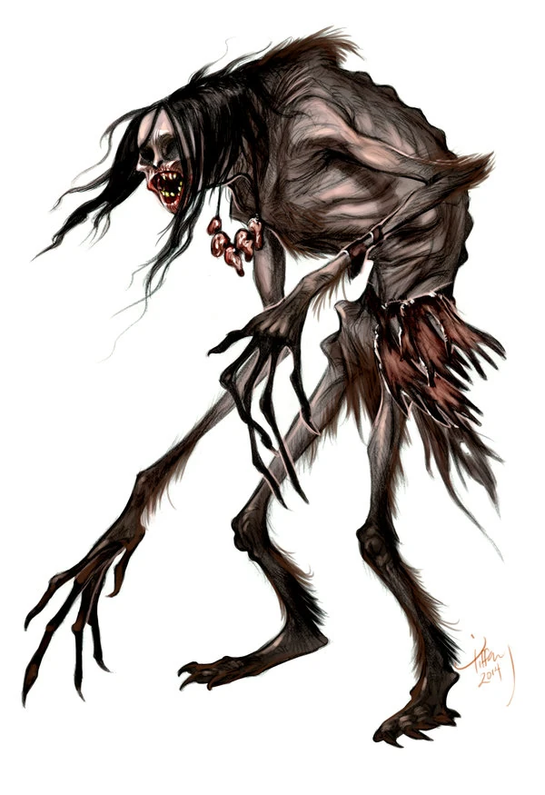 SAMPLE Wendigo | ENC 1145 Monsters Wikia | Fandom