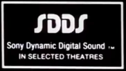 Sdds Sony Dynamic Digital Sound In Selected Theatres Logo