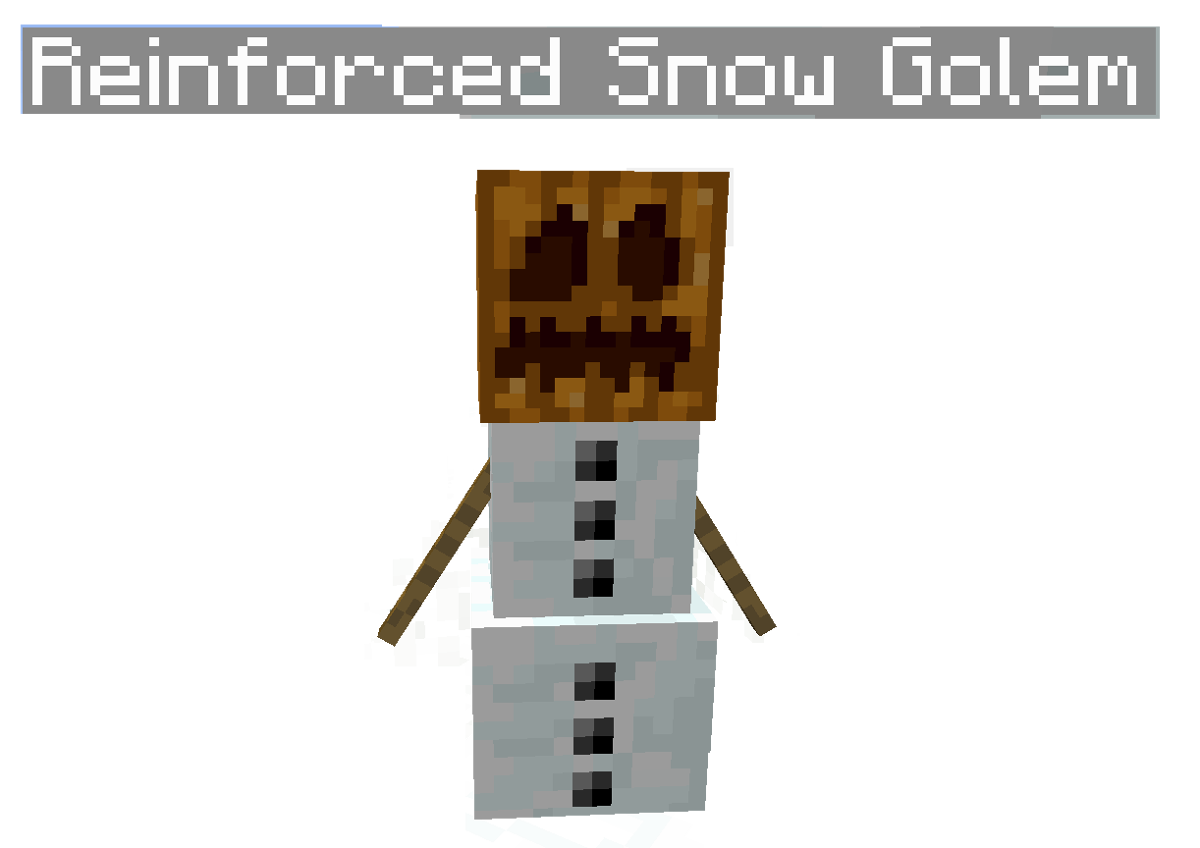 Reinforced Snow Golem | The Mods of Enderman_of_D00M Wiki | Fandom