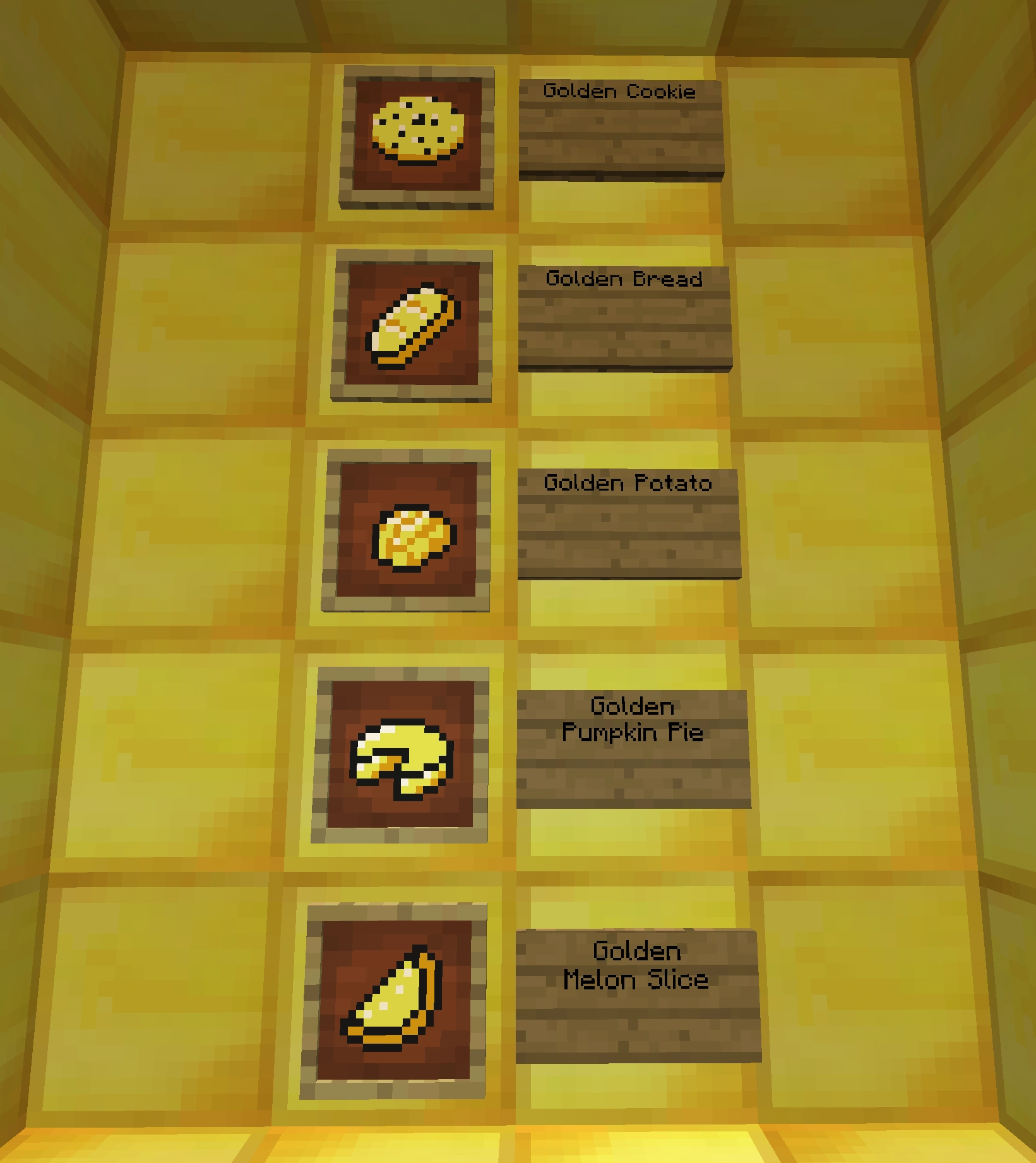 Minecraft Modded No Pumpkin Pie Recipe