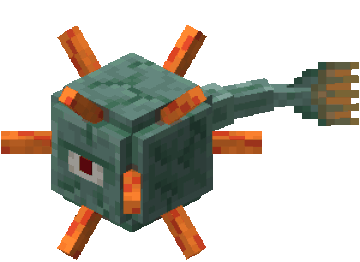 how to draw minecraft guardian