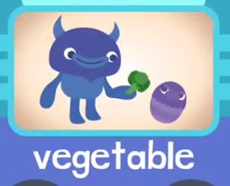 Vegetable (Endless Learning Academy Lowercase Letter Writing Activity ...