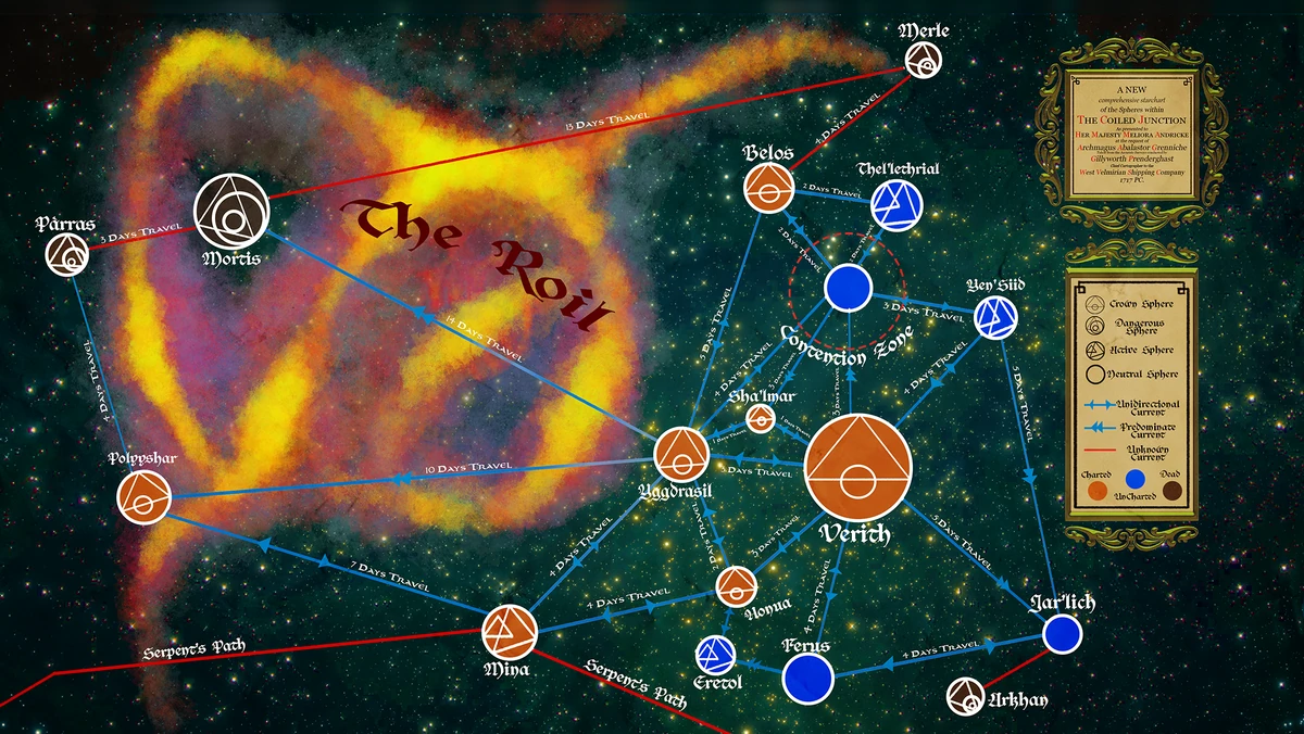 Coiled Junction Map | The Endless Aetherium Wiki | Fandom