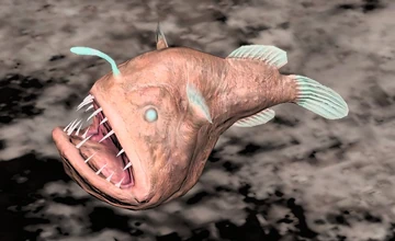 Humpback Angler Fish Drawing
