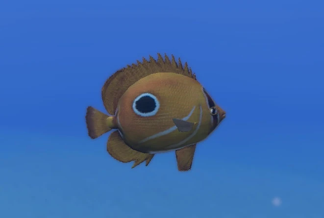 Bluelashed Butterflyfish | Endless Ocean Wiki | Fandom