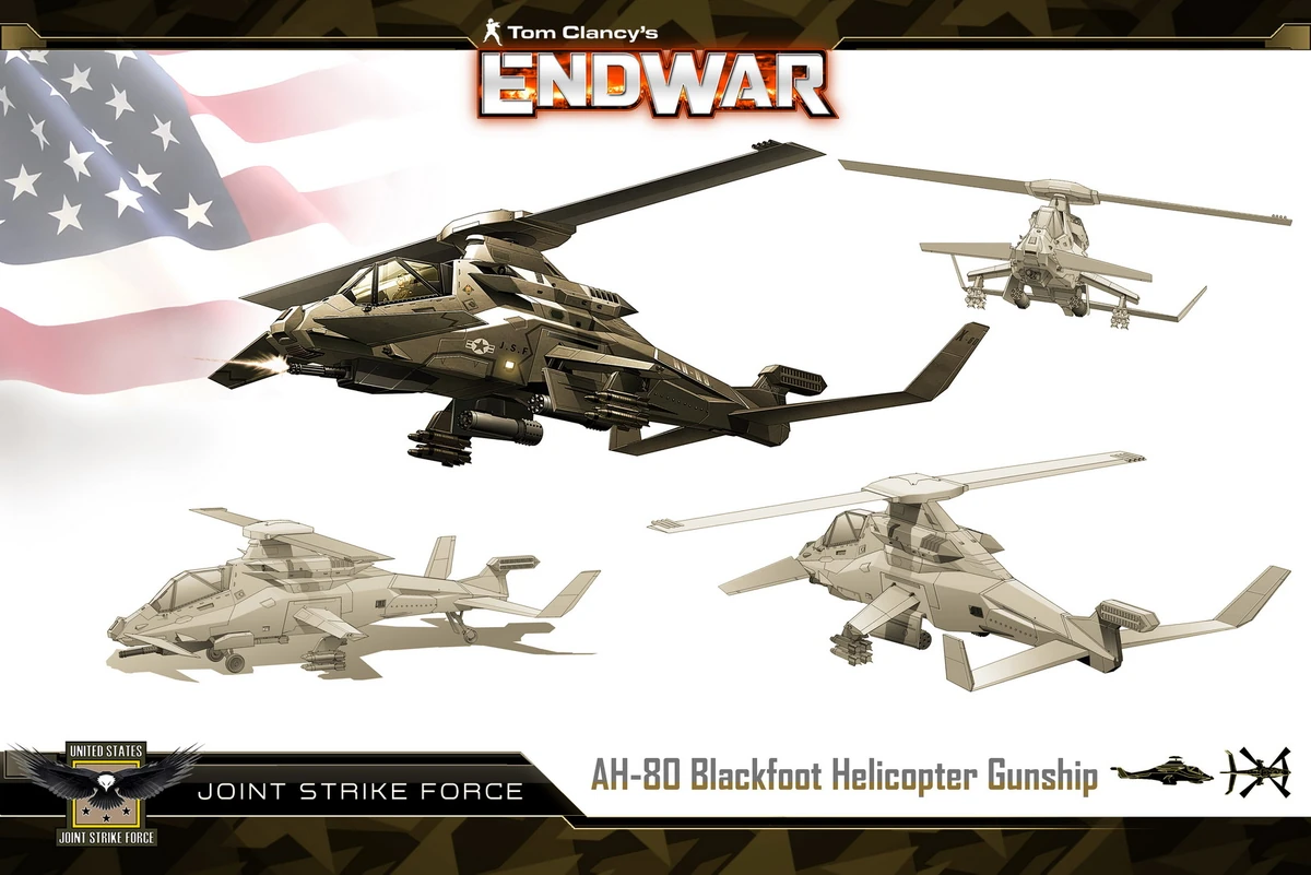 AH-80 Blackfoot | EndWar Wiki | Fandom