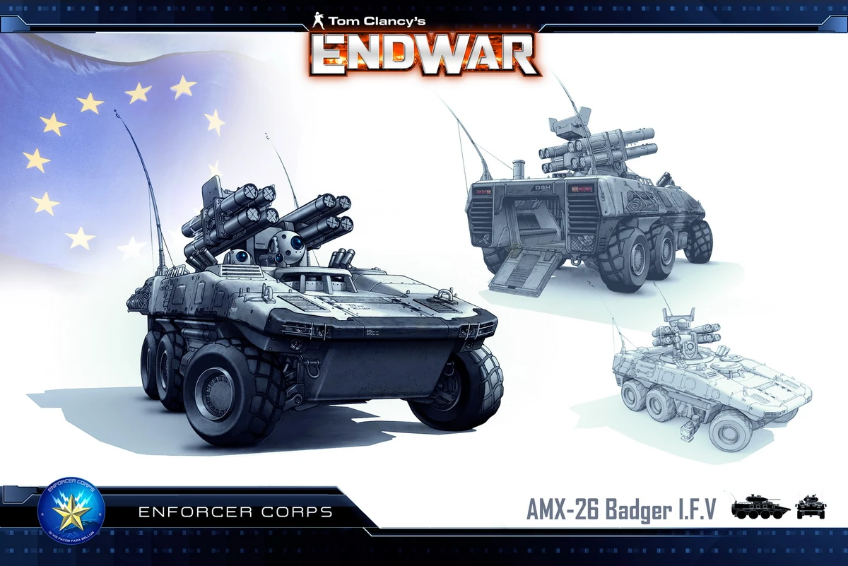 AMZ-26 Badger | EndWar Wiki | Fandom