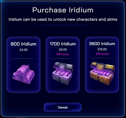 Iridium | Enemy On Board Wiki | Fandom