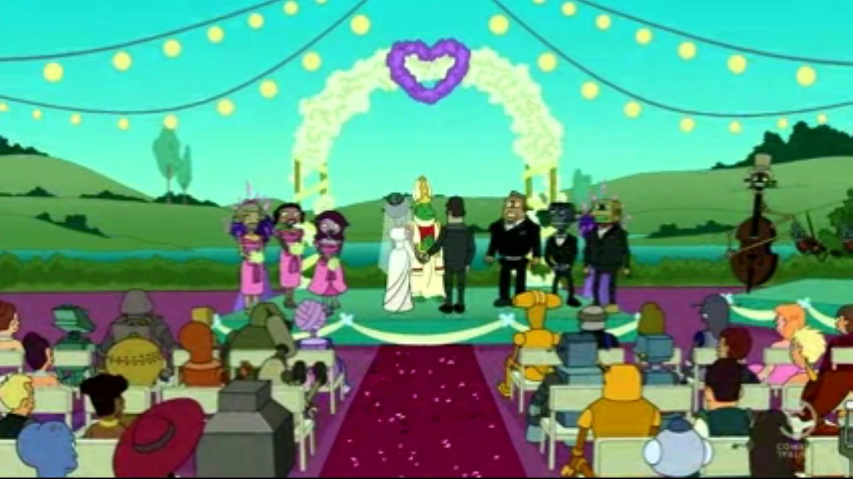 Donbot's Eldest Daughter's Wedding | Futurama Wiki | Fandom