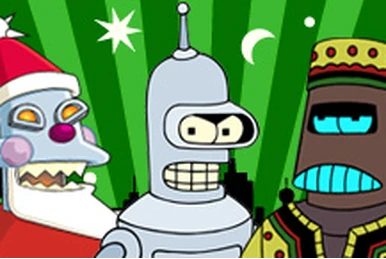 Futurama Santa And Bender