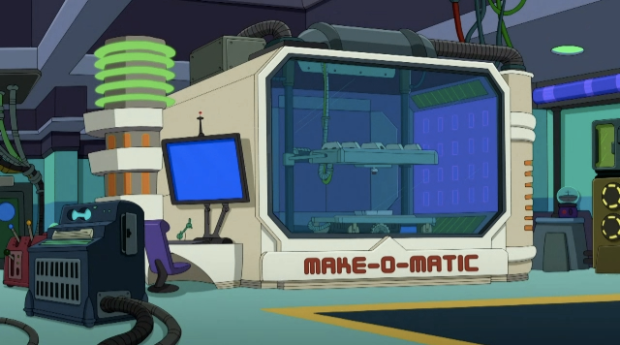MAKE-O-MATIC | Futurama Wiki | Fandom