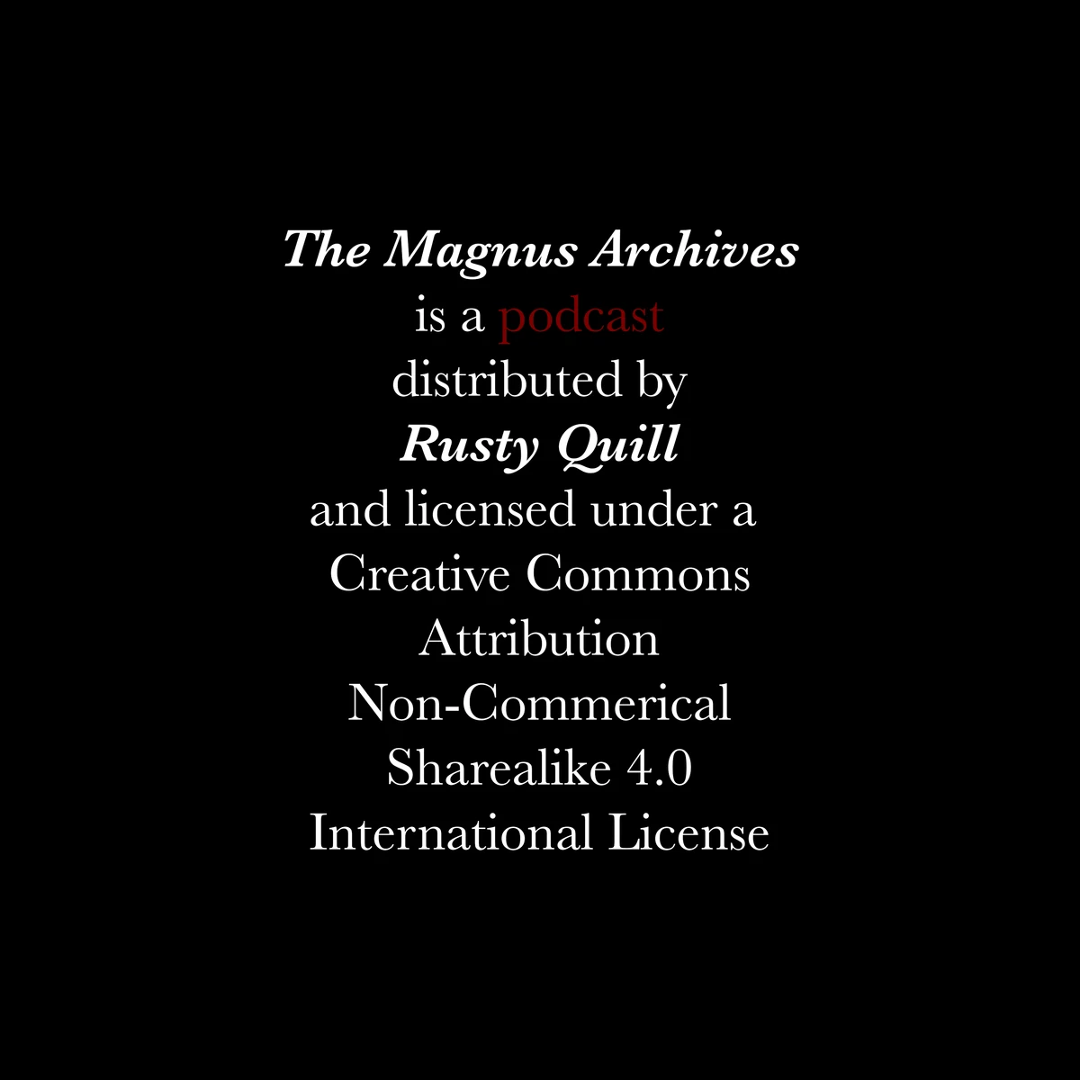 The Magnus Archives is a Podcast | ENG 590 Meme Analysis Wiki | Fandom