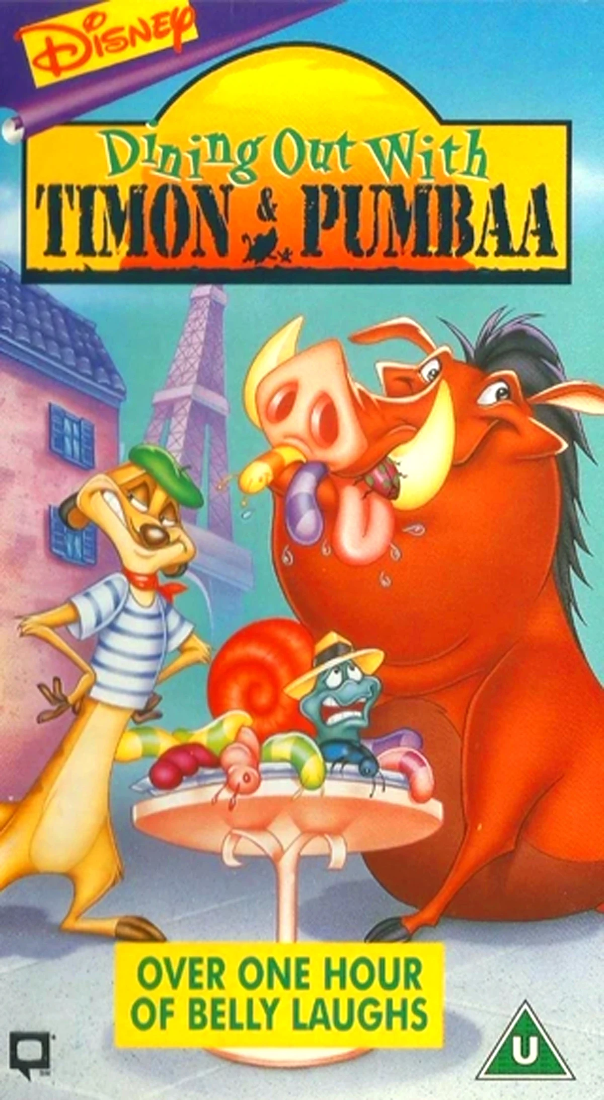 Dining Out with Timon and Pumbaa (1997 VHS; Trina Mouse) | English and ...