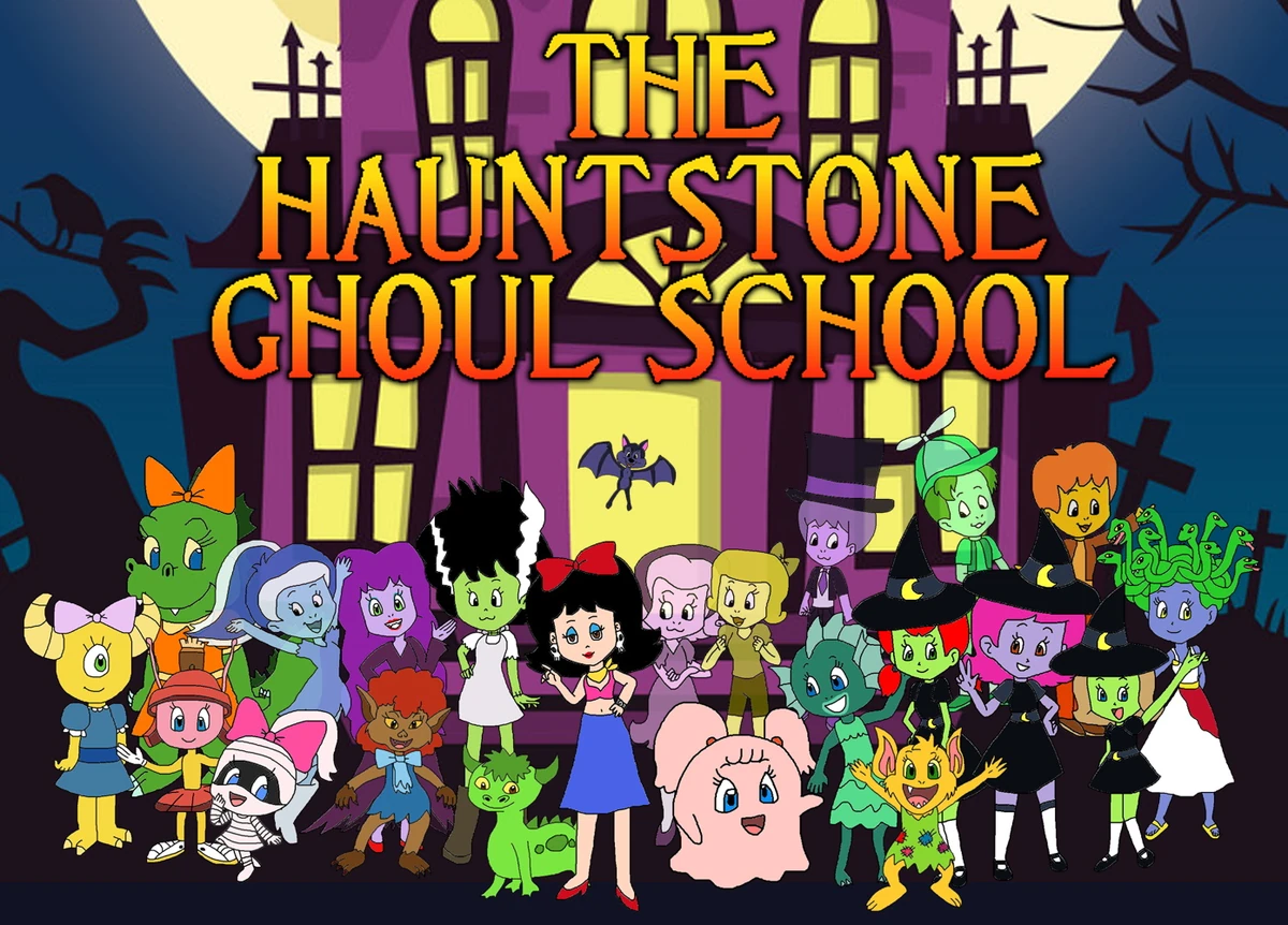 The Hauntstone Ghoul School (1992) | English and Non-engish voice over ...
