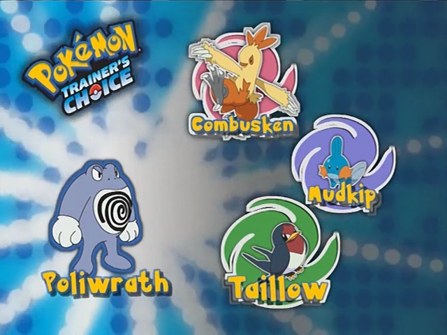 Pokemon Advanced Generation (2002)/Pokémon Trainer's Choice | English ...