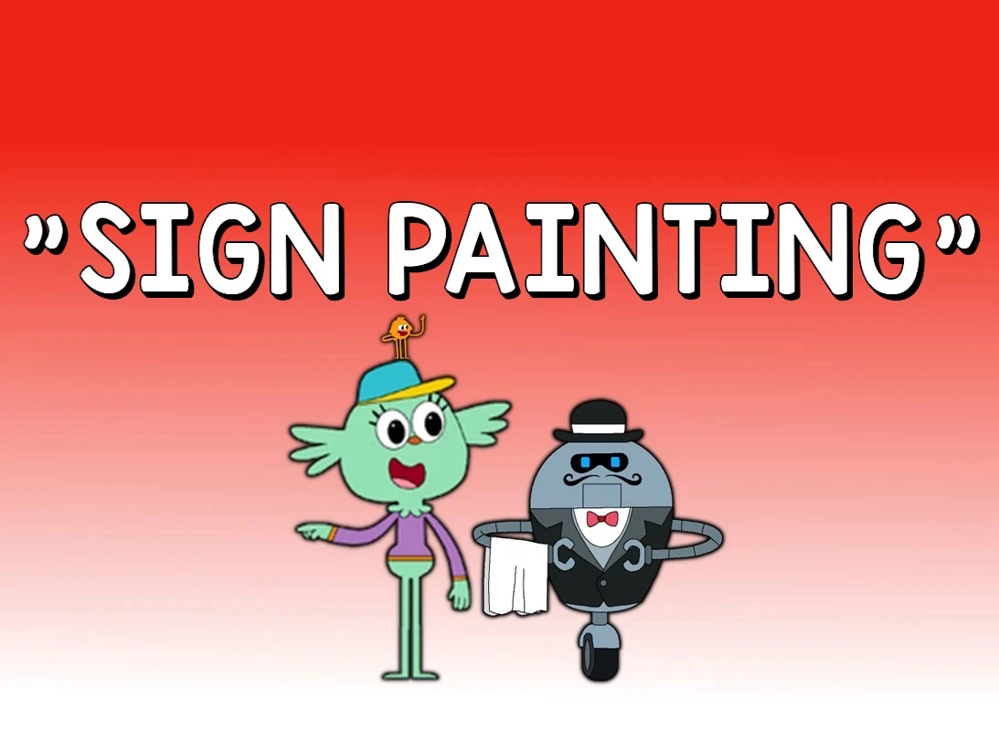 Sign Painting (2008)/Screencaps | English and Non-engish voice over and ...