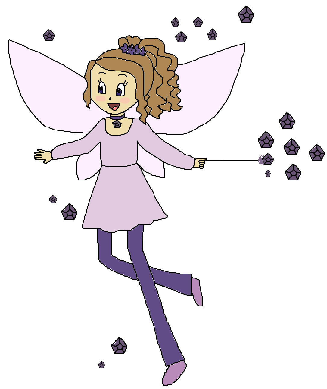 Amy the Amethyst Fairy | English and Non-engish voice over and dubbing ...