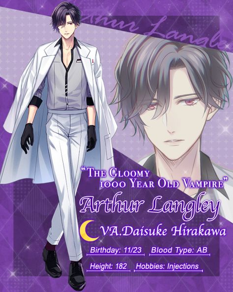 Wicked Wolves/Arthur Langley | English Otome Games Wiki | Fandom