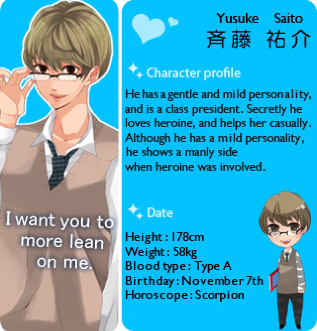 MOTEMOTE/Yusuke Saito | English Otome Games Wiki | Fandom