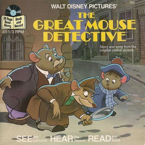 The Great Mouse Detective (1986 Read-Along Storybook) | English Voice ...