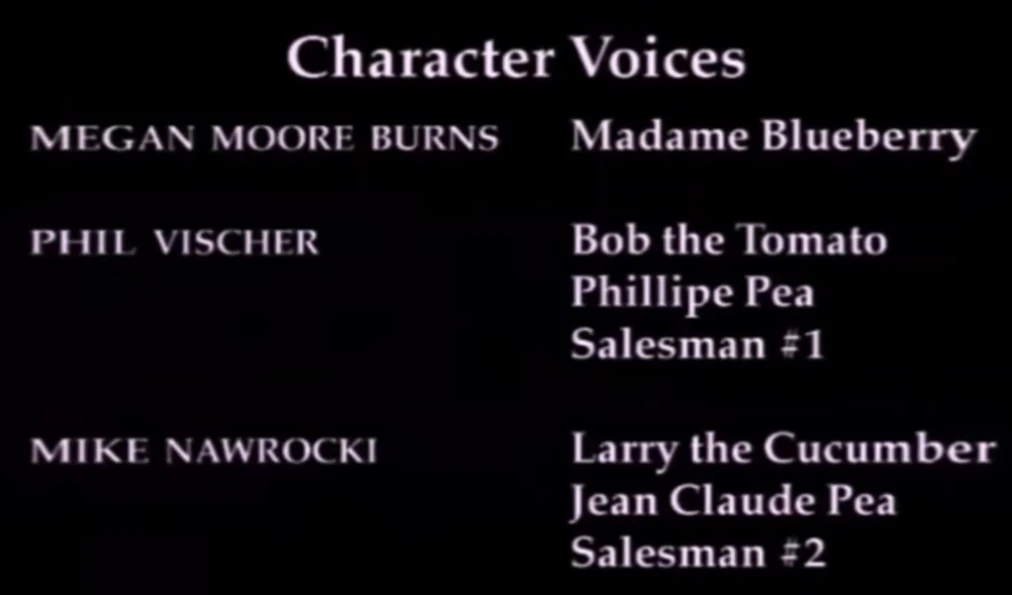 VeggieTales: Madame Blueberry (1998) | English Voice Over Wikia | Fandom